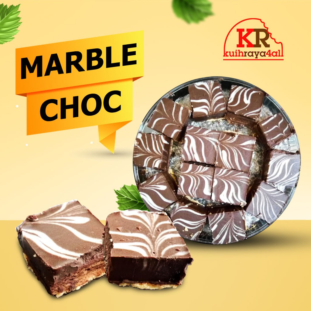 Kuih Raya 2022, Biskut Raya Marble Shorbread Chocolate Cookies | Shopee ...