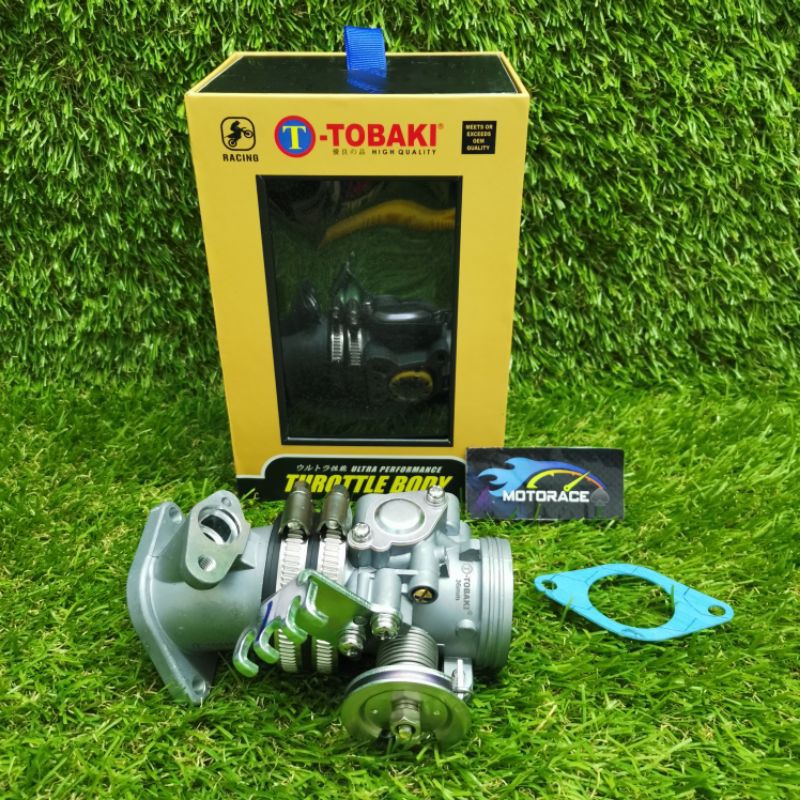 TOBAKI RACING THROTTLE BODY WITH INLET INTAKE PIPE YAMAHA Y15ZR ...