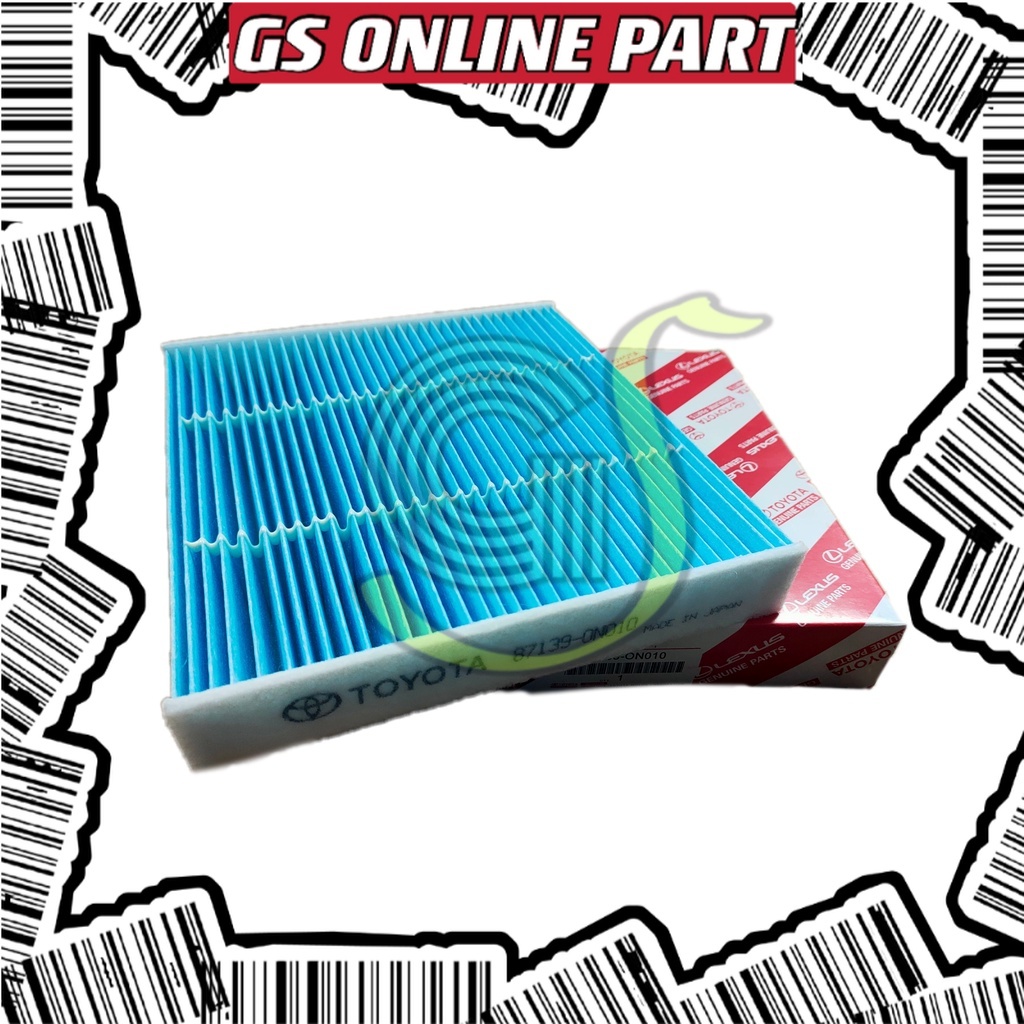 (BLUE) Cabin Filter Toyota Vios Ncp93 Ncp150 Camry Acv40/50 Hilux Altis ...