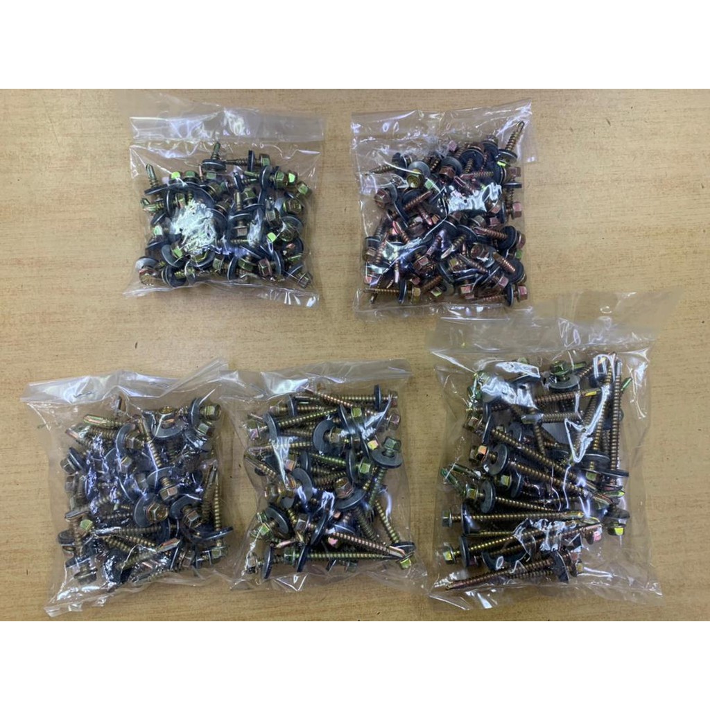 MK SELF DRILLING SCREW / SKRU BESI BUMBUNG DSHW 520/525/640/650/665 ...