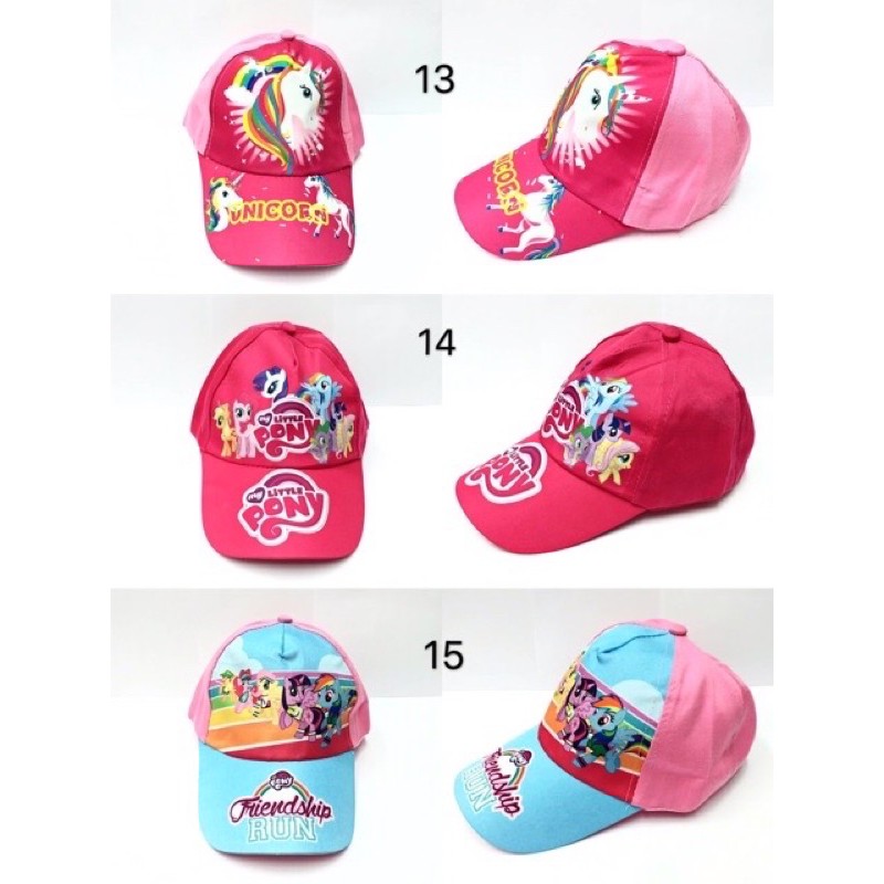 Cartoon Cap Kids Girls/Cap Budak /Kanak Kanak | Shopee Malaysia