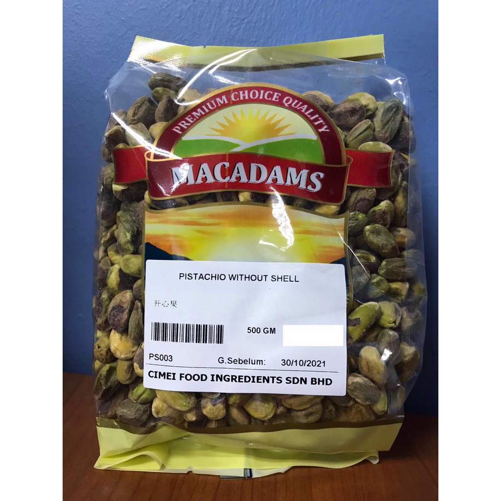 [MD KETO] halal Premium 500g Pistachio without shell 无壳开心果 (no tools ...