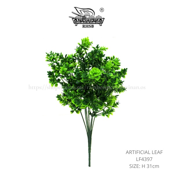 ARTIFICIAL LEAF / ARTIFICIAL PLANT / DAUN HIASAN / LEAVES BOUQUET ...