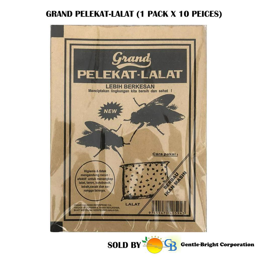 GRAND Pelekat-Lalat (1 pack x 10 pieces) | Shopee Malaysia