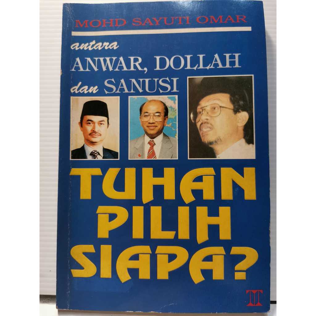 Tinta Merah Tuhan pilih siapa antara Anwar Dollah Sanusi Mohd Sayuti ...