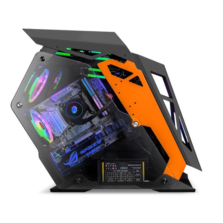 Xiao Ka Gaming Casing Black White Pink Gaming Concept Casing Alien ...