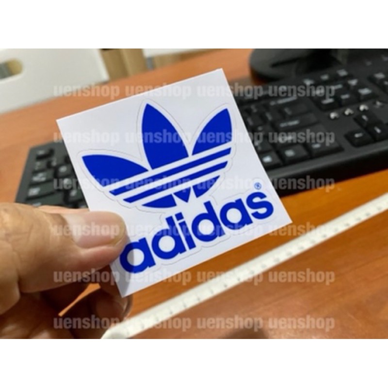 Sticker DECAL #adidas #blue | Shopee Malaysia