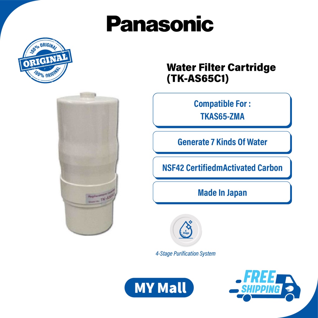 PANASONIC TK-AS65C1 WATER FILTER CARTRIDGE FOR TK-AS65 | Shopee Malaysia