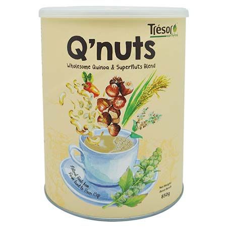 Tresor Earthfood QNuts Wholesome Quinoa and Super Nuts Blend Delicious ...