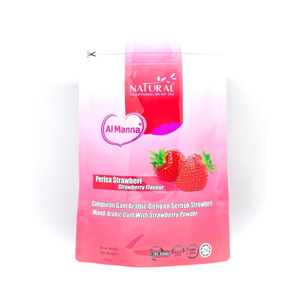 (New) Sachet Al Manna Strawberry Flavour | Shopee Malaysia