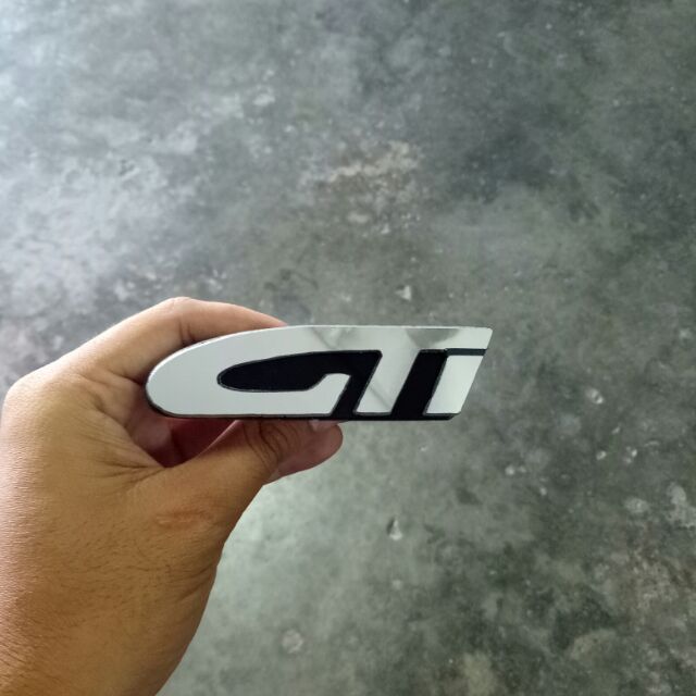 💥READY STOCK💥Logo Emblem Grill Depan Front Custom Proton Satria GTI ...