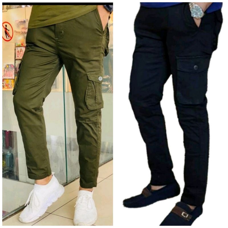 ,🔥🔥 6 Pockets Slack Pants💥🔥100%Cotton💥 | Shopee Malaysia