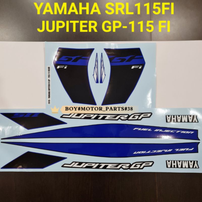 LAGENDA 115 SRL 115 ZR SRL115FI JUPITER GP 115 FI ( 1 ) BODY STICKER ...