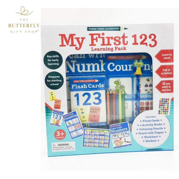 My First 123 Learning Pack (incl. Activity Books, Wall Chart, Reward ...