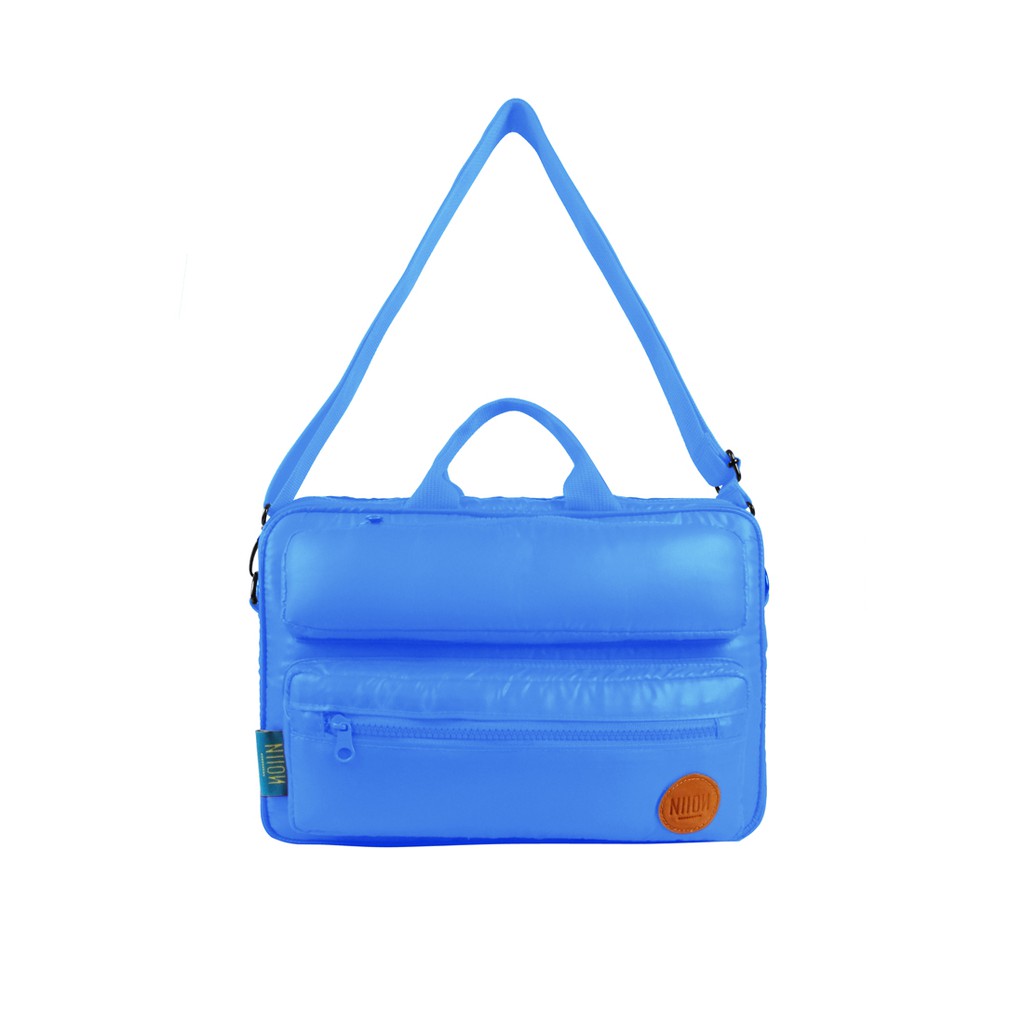 Niion Keya Light Blue Laptop Sling Bag / Laptop Sling Bag | Shopee Malaysia