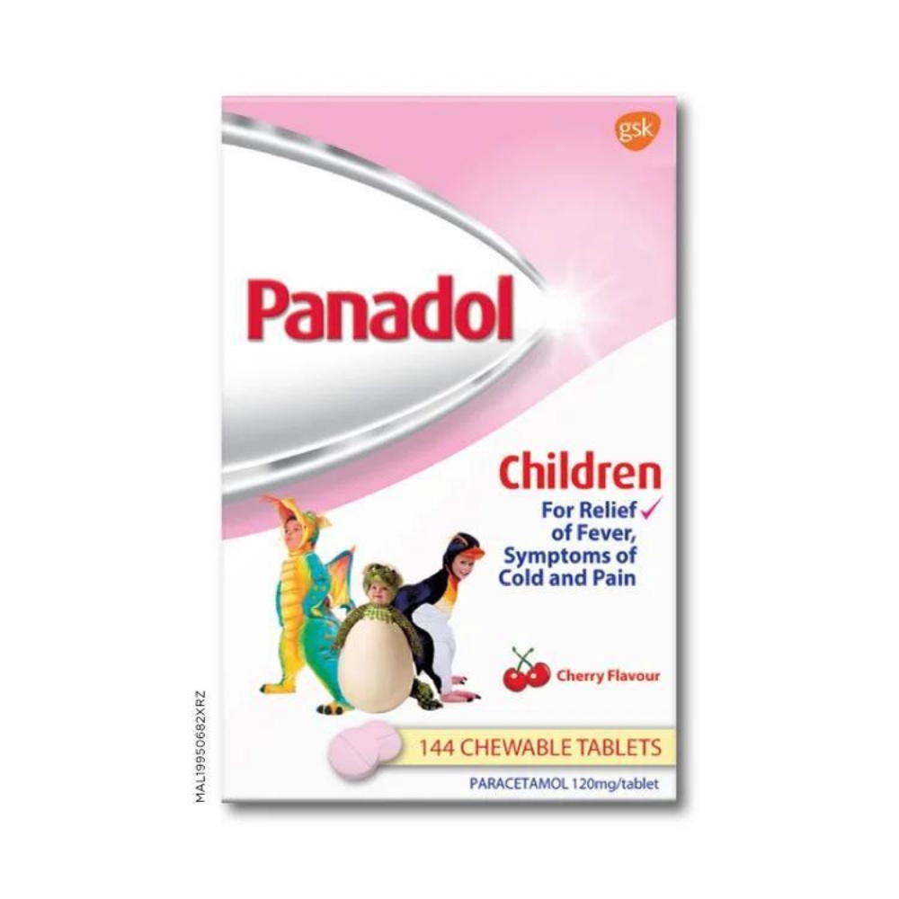 🔥Ready Stock🔥GSK Panadol for Children Chewable 24 Tablets / 144 Tablets ...