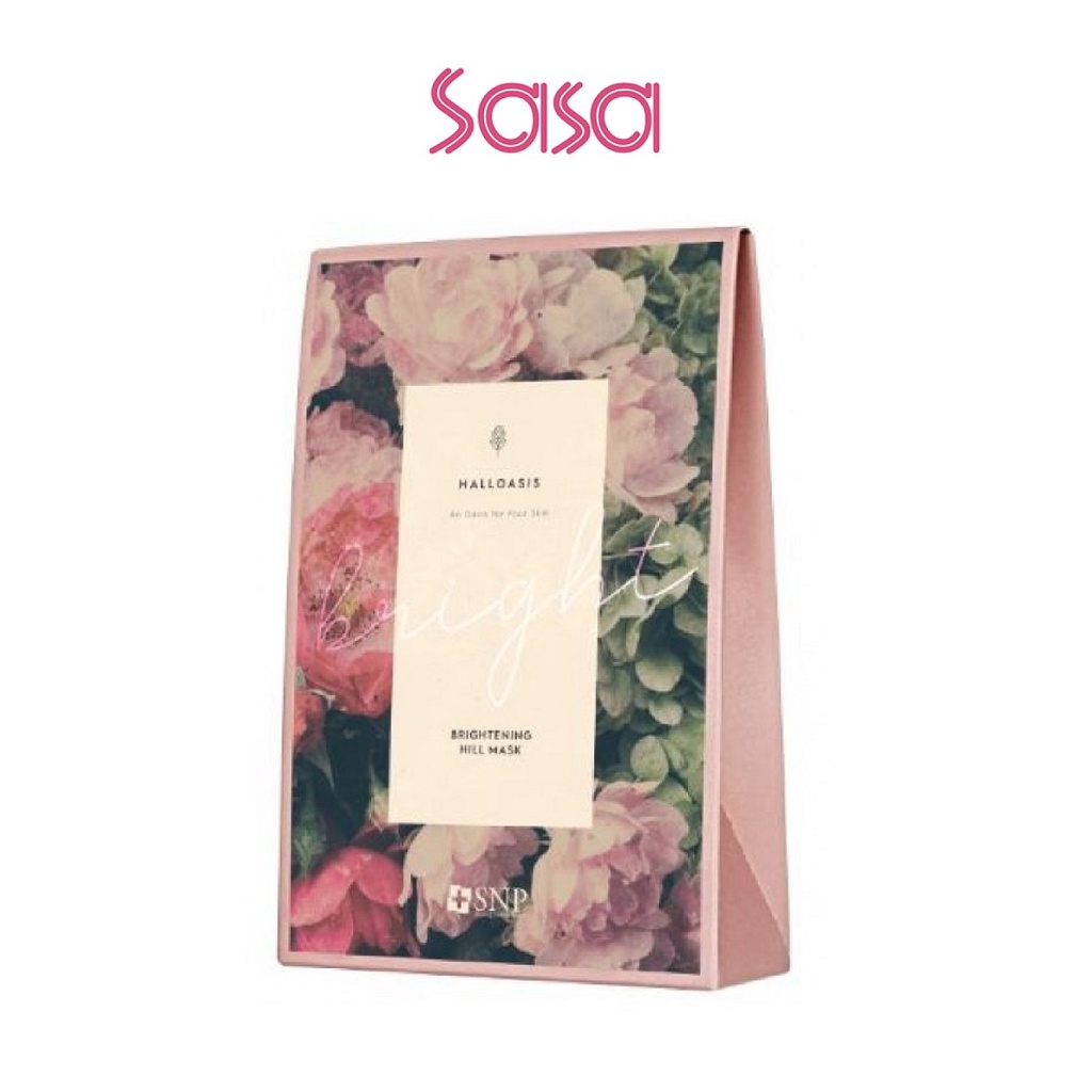 SNP : Halloasis Brightening Hill Mask (10's) | Shopee Malaysia