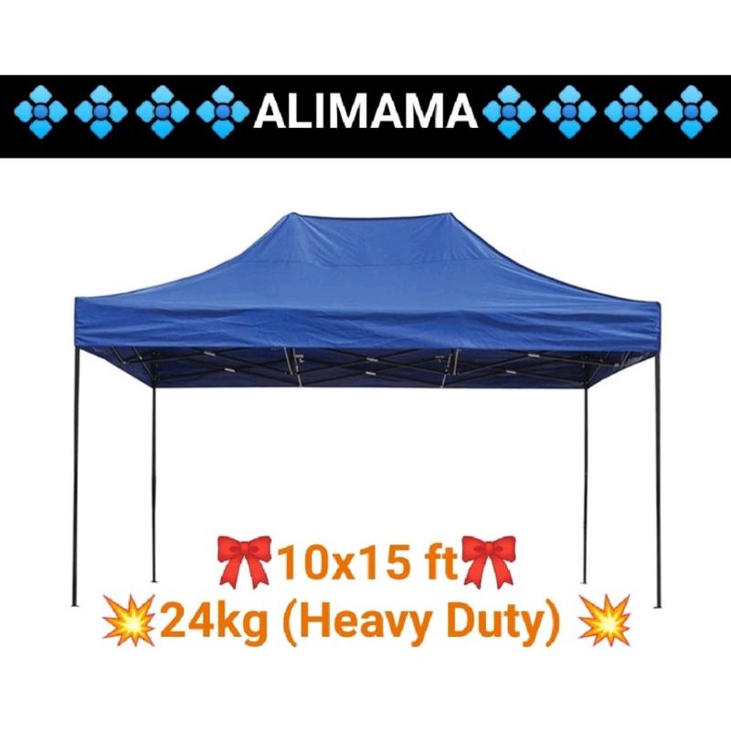 💥“Using Kain PVC" 10x15 ft* Kanopi / Canopy / Folding Tent / Conopy ...