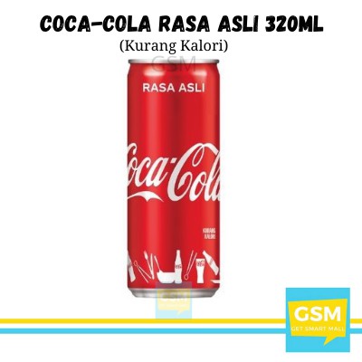 Coca-Cola Rasa Asli Can (320ml) | Shopee Malaysia