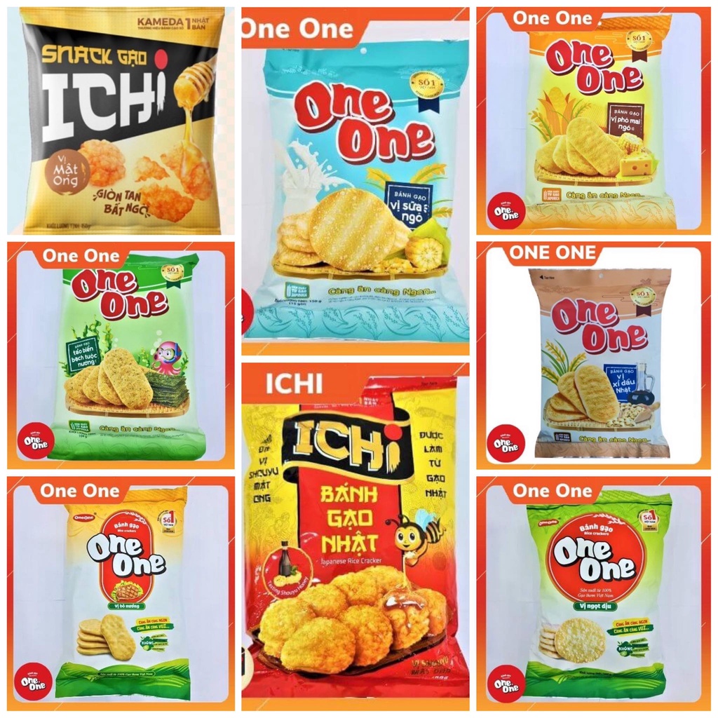 One one rice cakes of all flavors | Shopee Malaysia