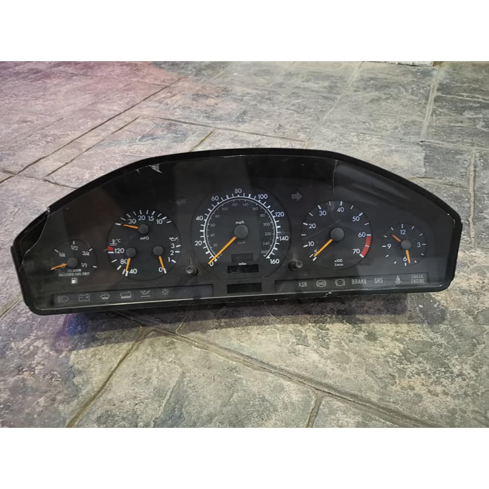 Mercedes Benz W140 MPH KMH Cluster Meter Speedometer | Shopee Malaysia