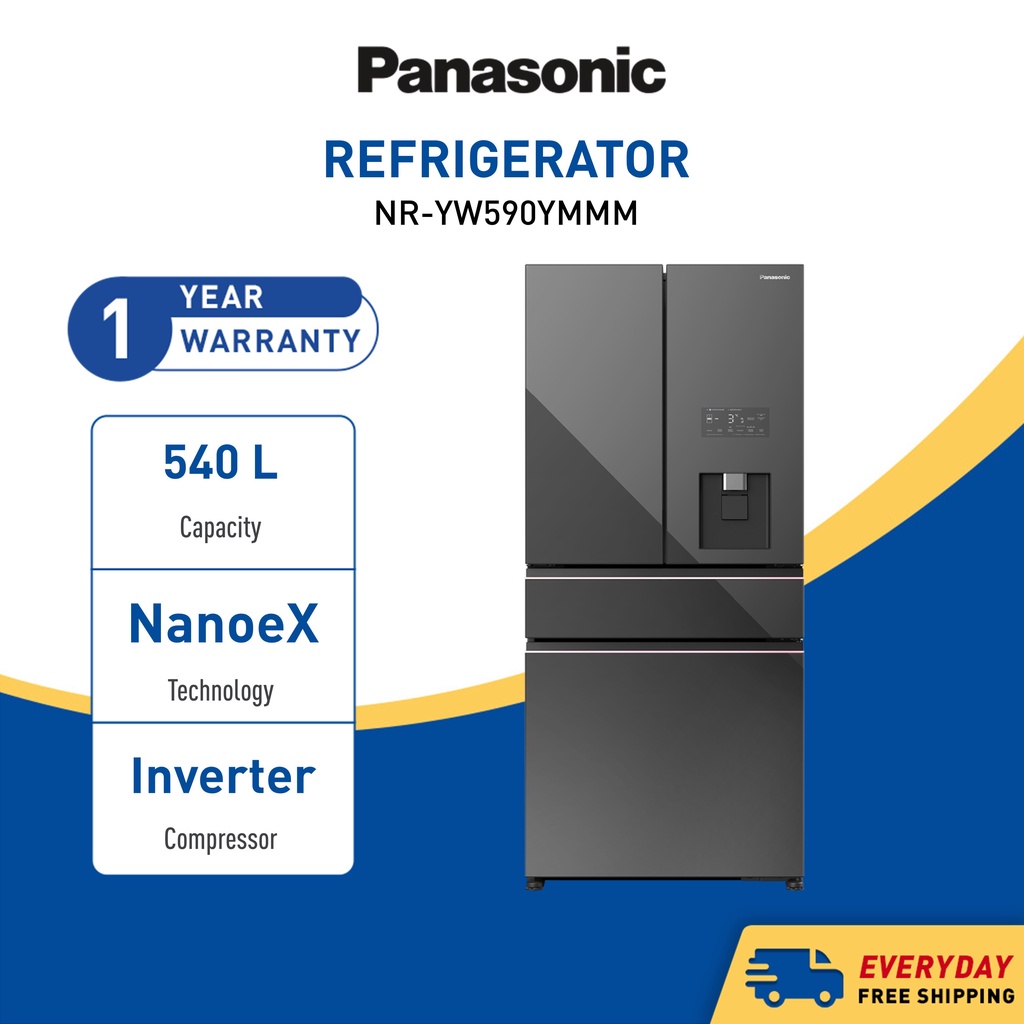 Panasonic Prime+ Edition Refrigerator 4 Door Inverter Nanoex Fridge ...