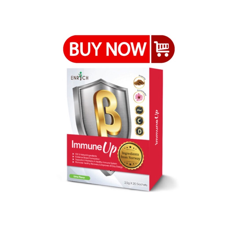 IMMUNE UP - Lime Flavor (20 S’ x 2.5G) | Shopee Malaysia