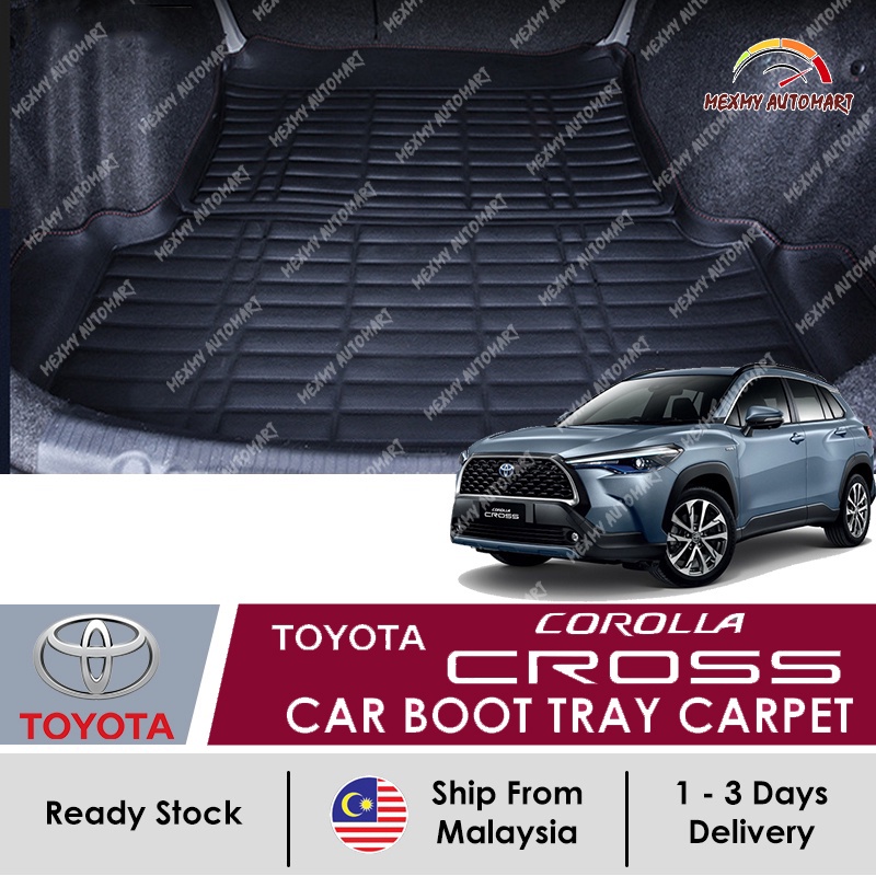 Toyota Corolla CROSS Facelift 2025 Boot Tray Carpet Mat Accessories ...