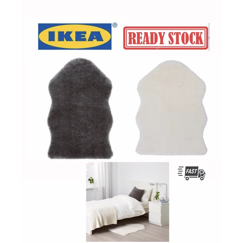 IKEA TOFTLUND rug super soft and fluffy / alas kaki / carpet / matt ...