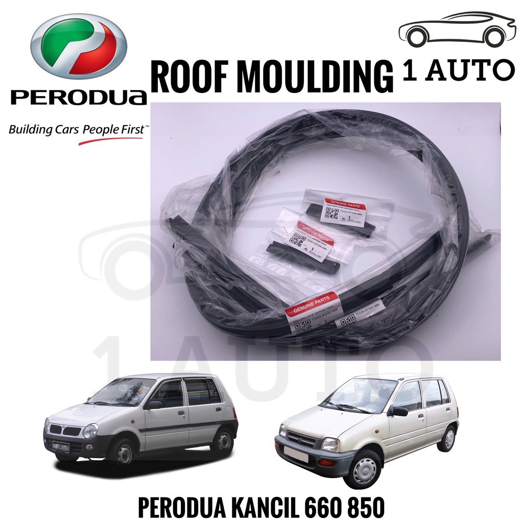 [ORIGINAL PERODUA PART] KANCIL ROOF MOULDING SET GETAH BUMBUNG | Shopee ...