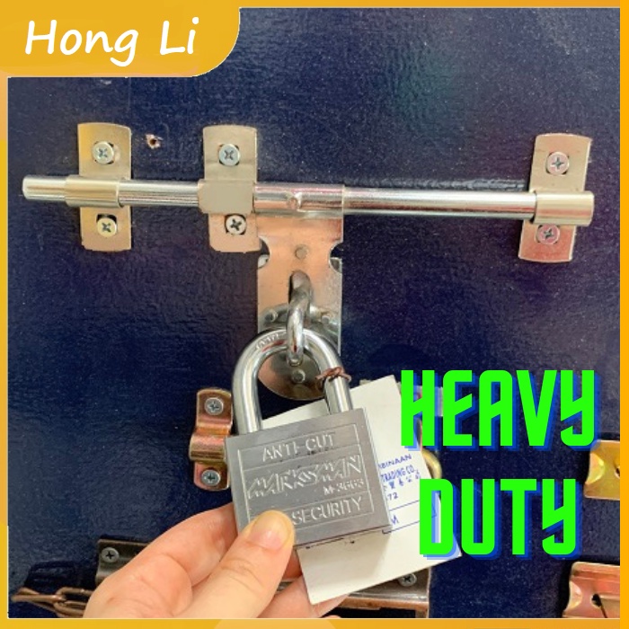 [Xhome] 10" Heavy Duty Selak Pagar, Gate Bolt Latch Lock | Shopee Malaysia