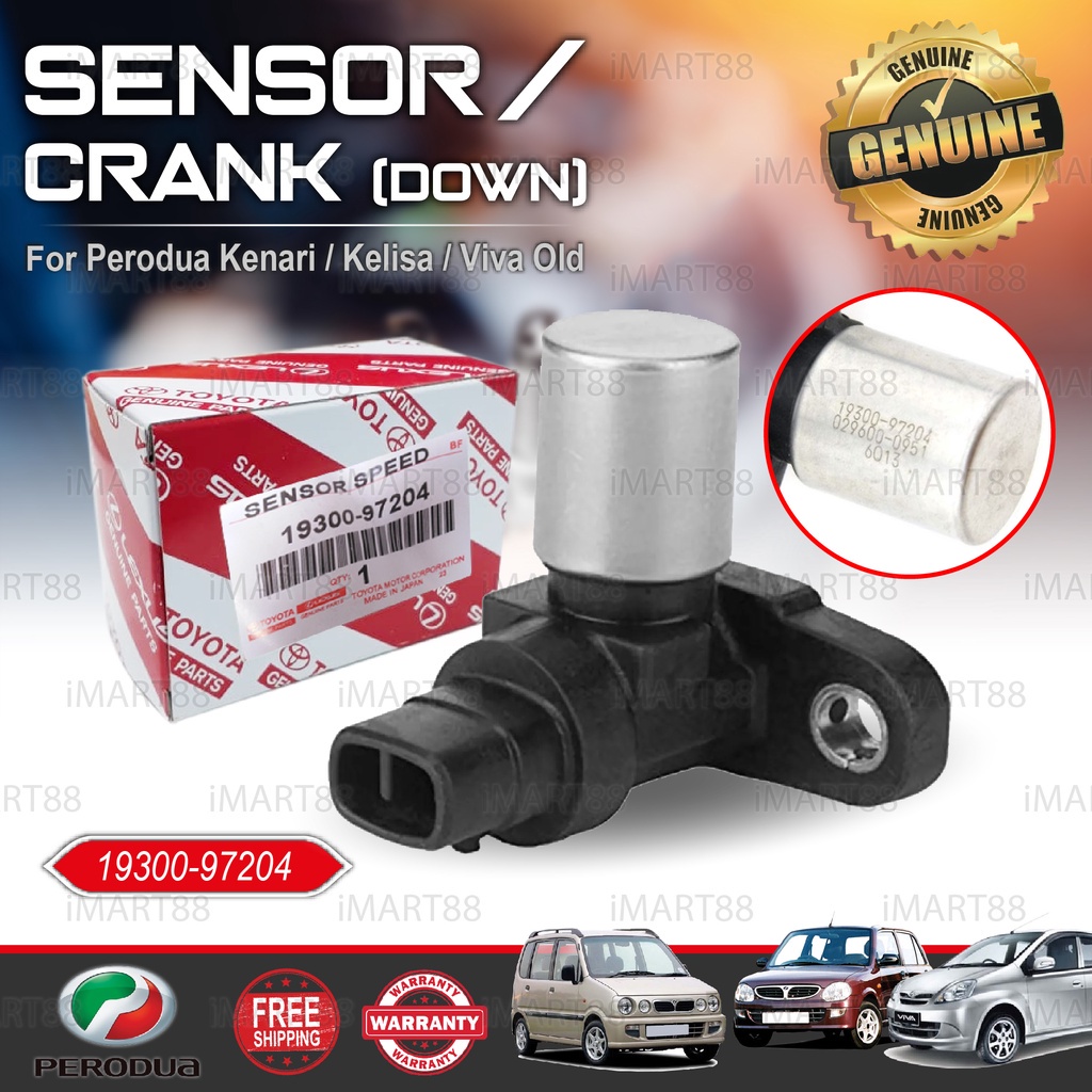 ORIGINAL 19300-97202 97204 CRANK CAMSHAFT CAM SHAFT SENSOR PERODUA ...