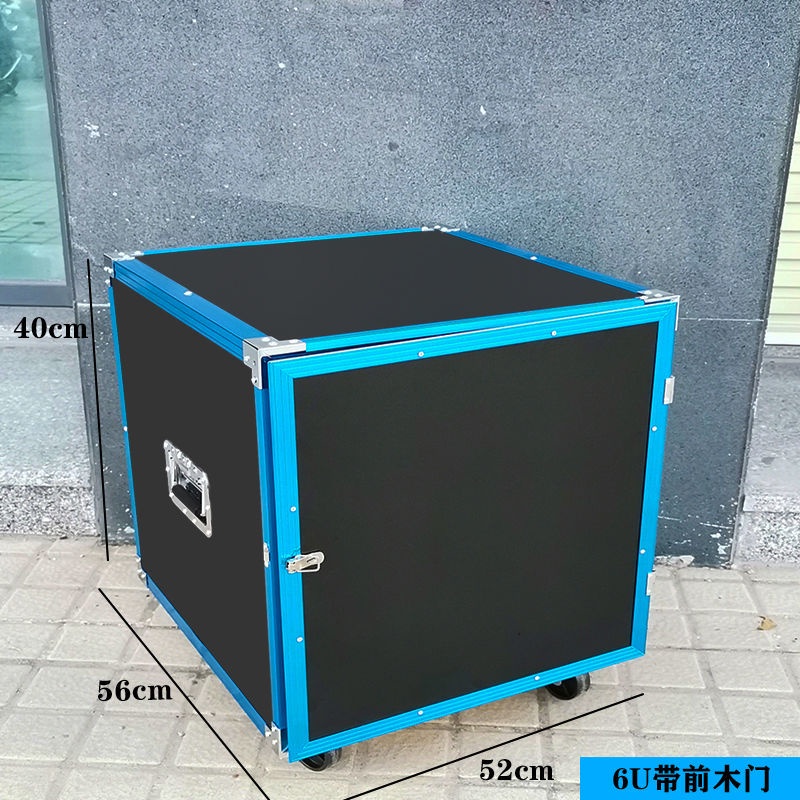 4U Microphone Cabinet Blue Aluminum 12U Flight Case 16U Mixer 6U ...