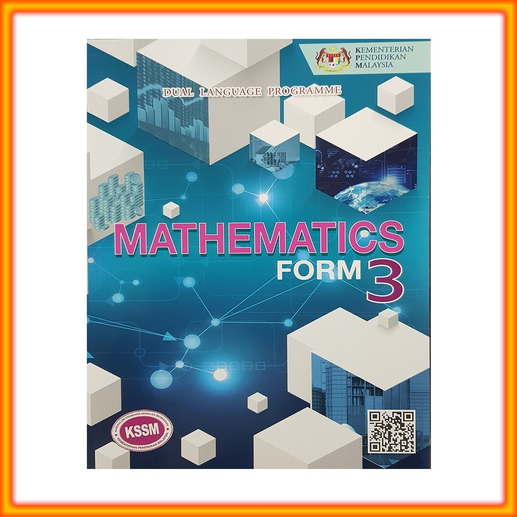 Buku Teks : Mathematics Form 3 (ENGLISH VERSION) | Shopee Malaysia