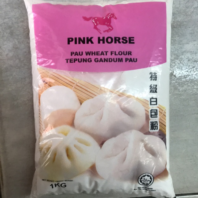 PINK HORSE pau wheat flour tepung gandum pau 1kg 特级白包粉 | Shopee Malaysia