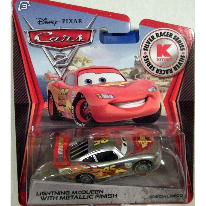 Disney Pixar Cars Silver Racer Lightning McQueen | Shopee Malaysia