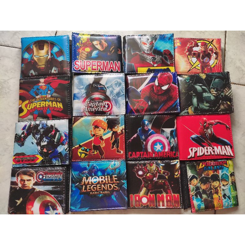 Cute Character Boys Wallet Children's Wallet Cute Wallet Children's ...