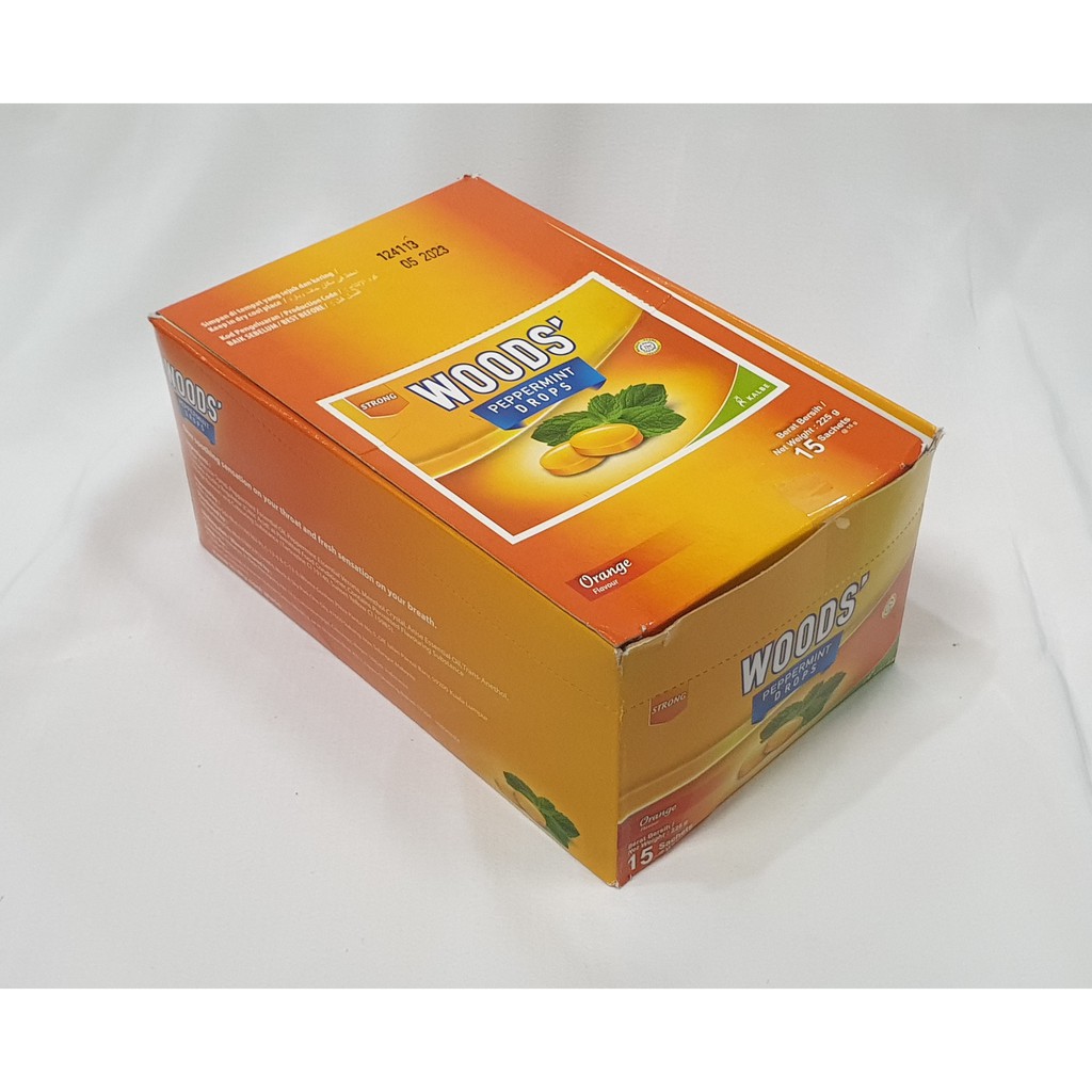 Wood's Peppermint Lozenges (15gram per packet) 6 Flavours! Quick n Easy ...