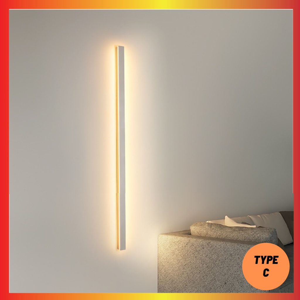 Modern Wall LED Light Fixture Linear Wall Light / Outdoor Wall Light ...