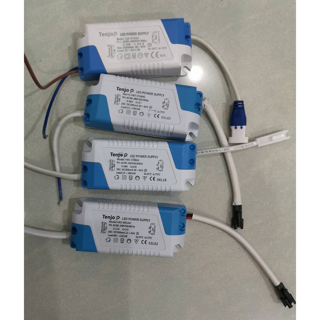 TENJO LED DOWN LIGHT DRIVER 12W,18W/24W | Shopee Malaysia