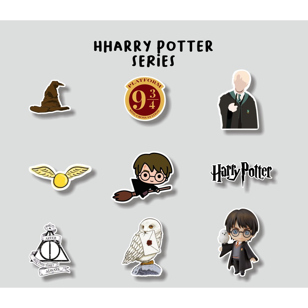 Aesthetic STICKER HARPOT SERIE WATERPROOFT STICKER DECO CASE HANDPHONE ...