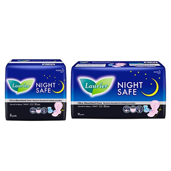 Laurier Nightsafe Wing (30cm) 8's / 16's | Shopee Malaysia