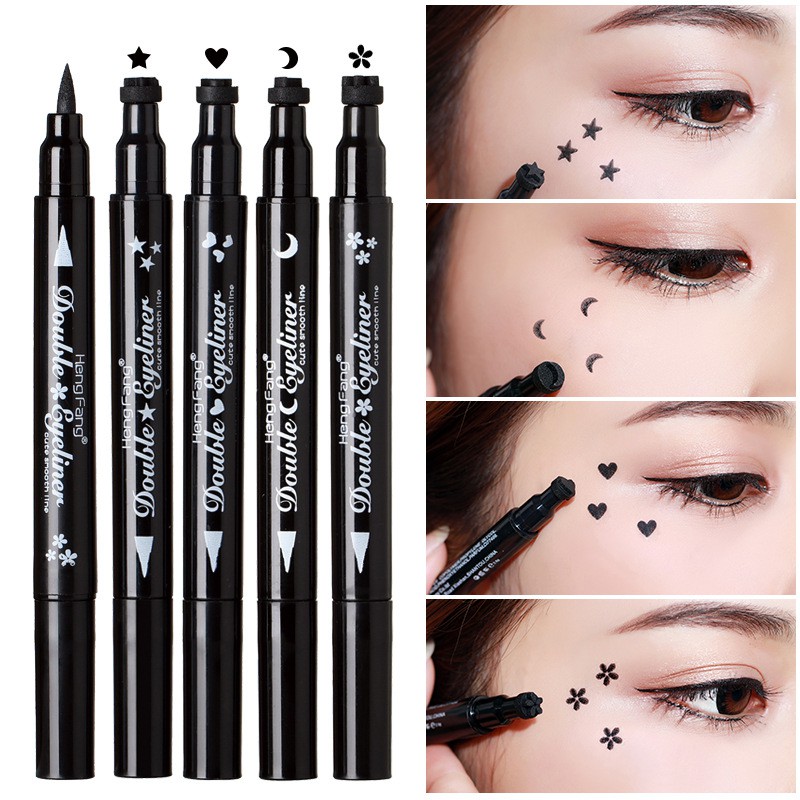 UrBeauty Waterproof Double Head Waterproof Liquid Stamp Eyeliner Pen ...