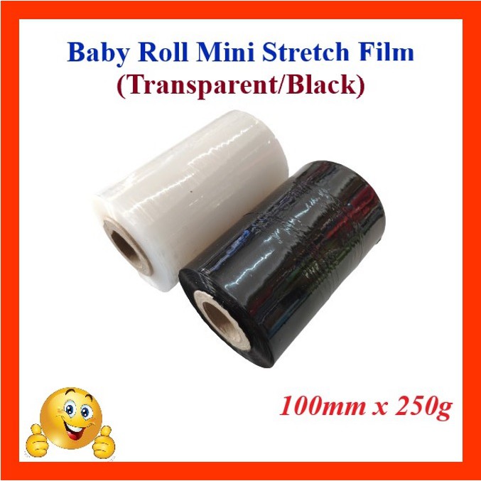 Baby Roll Stretch Film / Baby Roll Mini Stretch Film 100mm x 250g ...