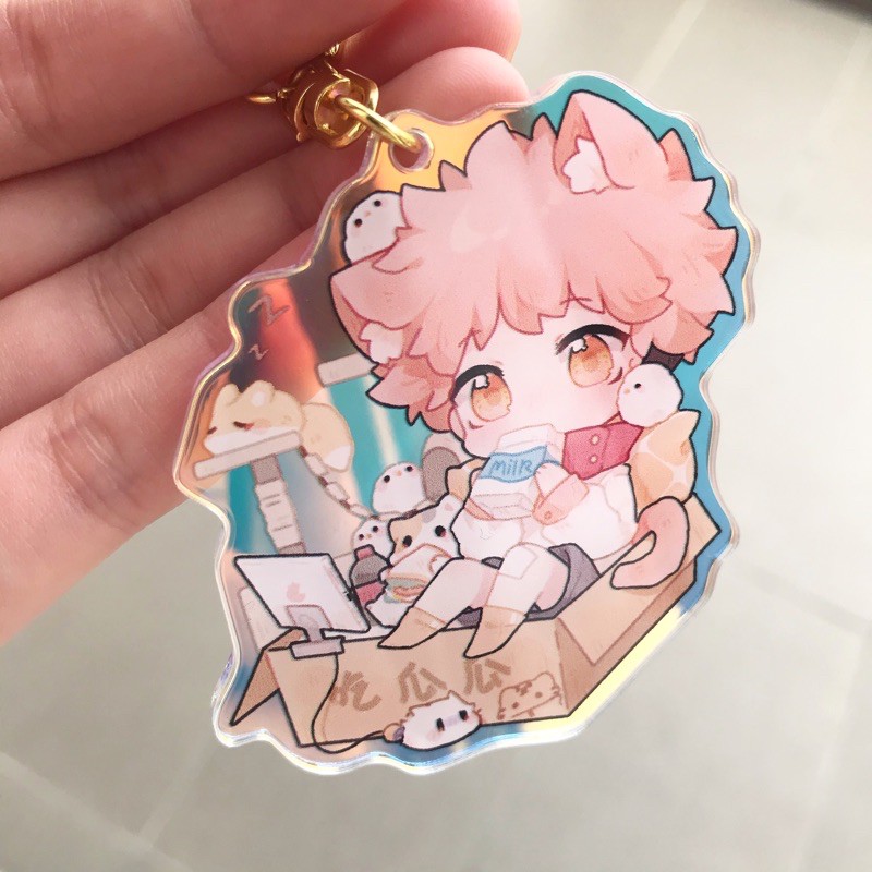 READY STOCK Jujutsu Kaisen keyring keychain inumaki nobara nanami ...