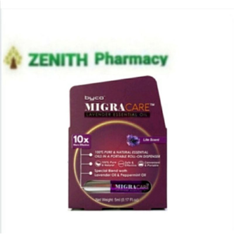 Byco MigraCare Exp:07/2026 Roll On Lavender 5ml | Shopee Malaysia
