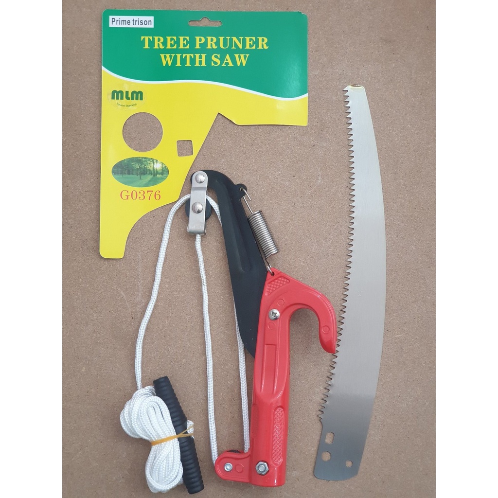 Quality Fruit Tree Branch Pruner With 14'' Pruning Saw Blade ( Pengait ...