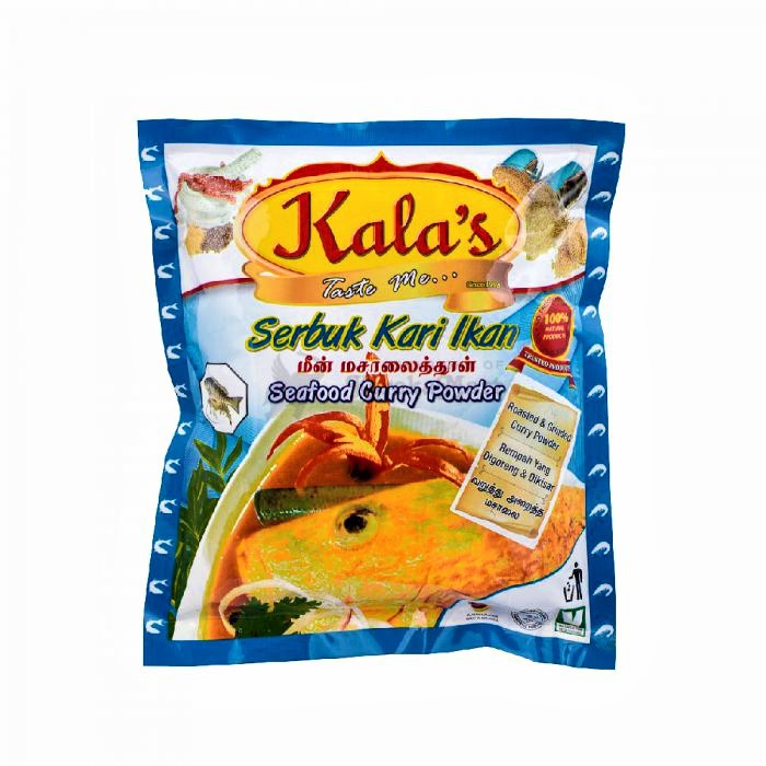KALA'S fish CURRY POWDER 250g | Shopee Malaysia