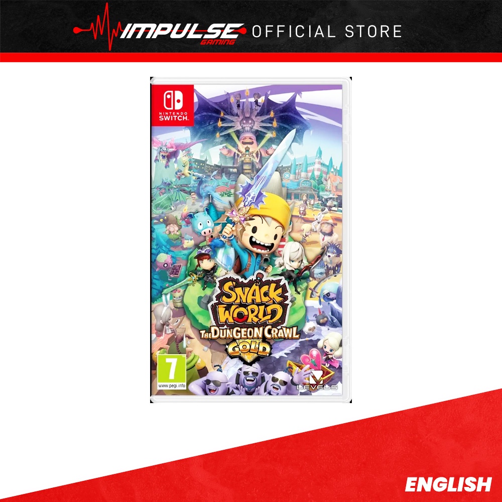NSW Nintendo Switch The Snack World: The Dungeon Crawl - Gold Eng ...