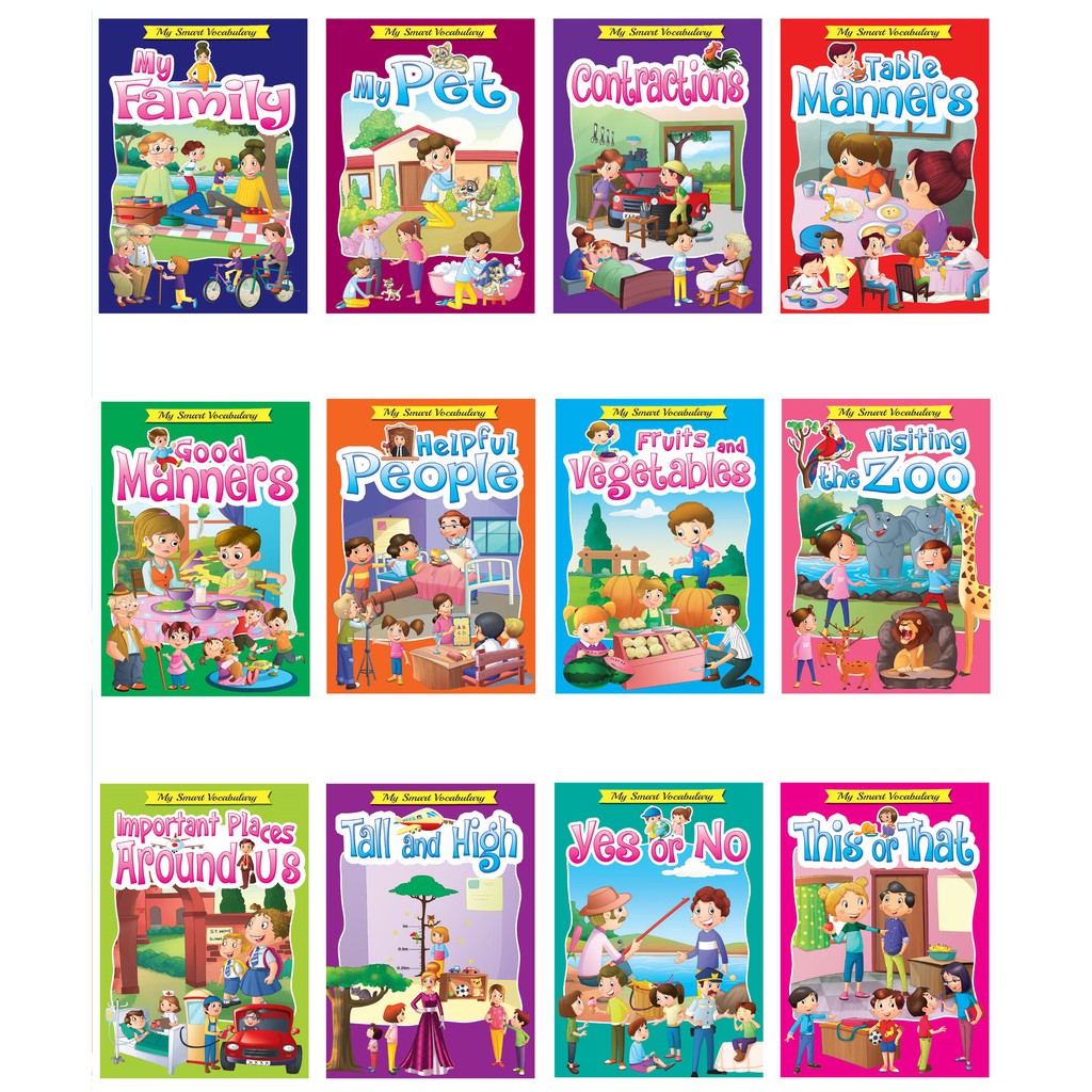 MY SMART VOCABULARY (set of 12) Full Set | Shopee Malaysia